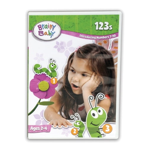 Brainy Baby Teach Your Child 123s: Introducing Numbers 1 to 20 DVD ...