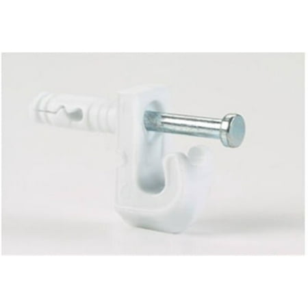 Closetmaid 1770 Back Wall Clip, Plastic, White - Walmart.com - Walmart.com