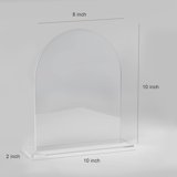 UNIQOOO Arch Acrylic Table Sign With Holder, Perfect for Wedding Table ...