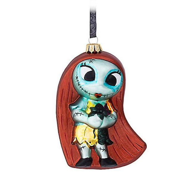 Disney Parks The Nightmare Before Christmas Sally Glass Ornament New ...