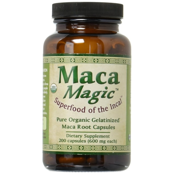 Suplemento Maca Magic Organic Capsules 200 unidades | Walmart en línea