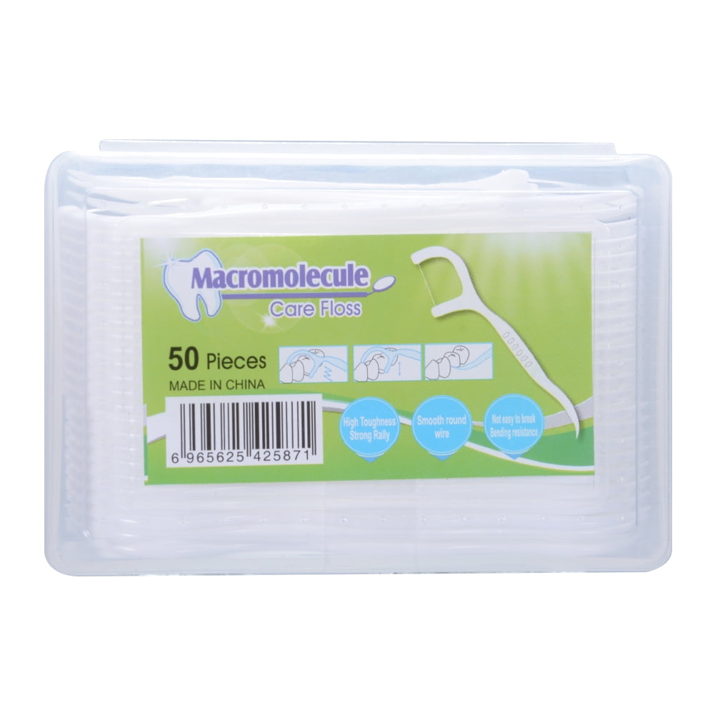 Litake 50pcs Dental Thread Interdental Brush Teeth Plastic Toothbrush ...