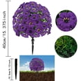 Artificial Topiary Ball Flowers for Outdoors Planters, Spring ...