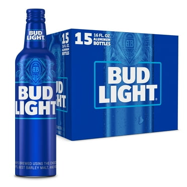 Budweiser American Lager Beer 20 Pack 16 fl oz Aluminum Bottles 5% ABV ...