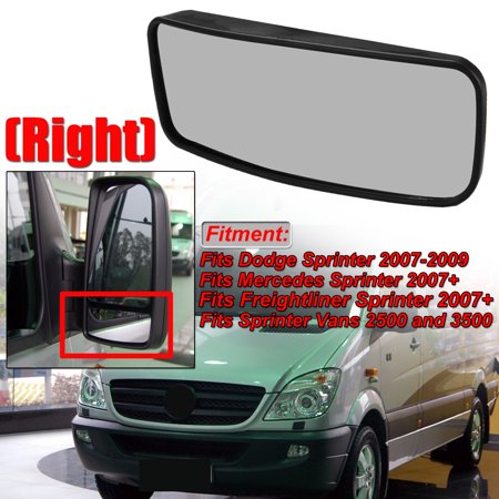 For Mercedes Dodge Sprinter Side Mirror Lower Glass Rearview Mirror ...