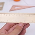 Brass Ruler Sets 1 Set Drawing Triangle Ruler Geometry Measurement ...