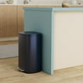 13 Gallon (50 L) Trash Can, Stainless Steel Kitchen Garbage Can ...