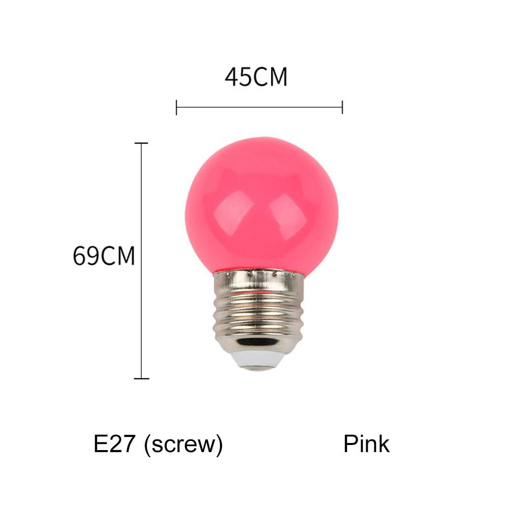 3W Flashlight SMD 2835 Lamparas Colorful Light G45 Lamp E27 B22 LED ...