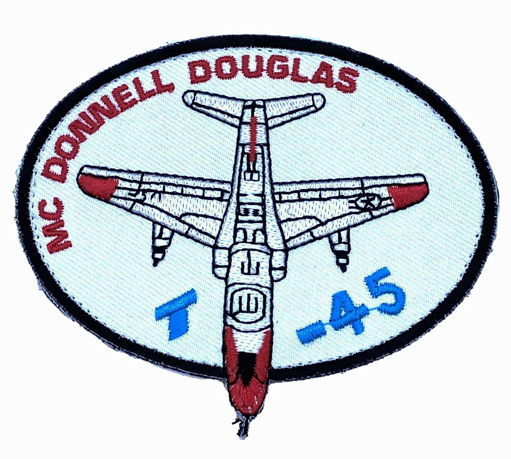 MCDONNELL DOUGLAS T-45 Patch – With Hook and Loop, 3.5 - Walmart.com