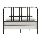 Weston Home Leona Metal Spool Full Bed, Black - Walmart.com