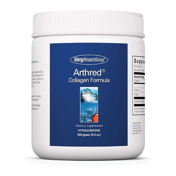 Suplemento de colágeno Arthred de Allergy Research Group, 250 ml ...