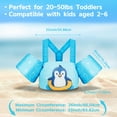 Gogokids Kids Swim Vest,Toddler Floaties Arm Wings Life Jacket Vest ...
