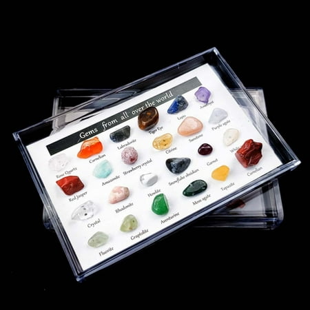 [PD-B2] 24 kinds of ore samples Mineral rock geology teaching materials ...