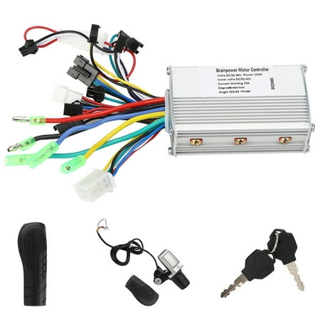 Scooter Controller, Motor Speed Controller Box LCD Split Meter Throttle ...