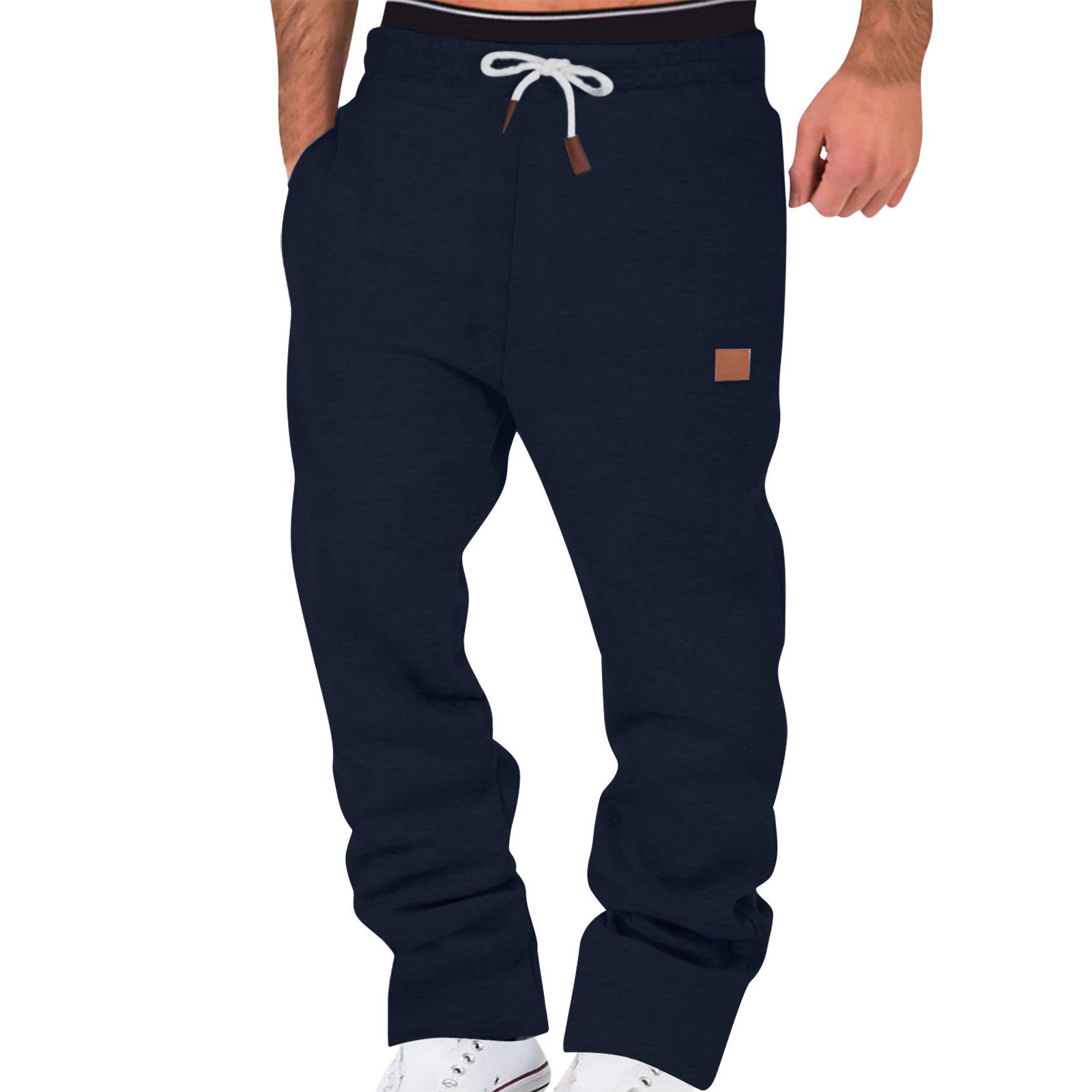 Click here for Shixiaoo Mens Lined Sweatpants Wide Straight Leg P... prices