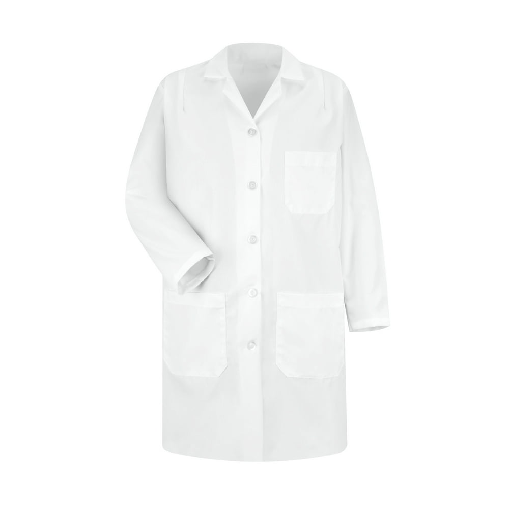 Women's Long Sleeve Lab Coat - Walmart.com - Walmart.com