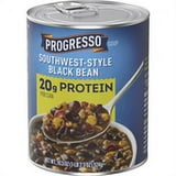 Progresso Vegetarian Southwest-Style Black Bean Protein Soup with ...
