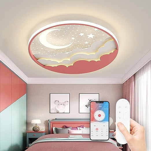 Click here for Unbranded Childrens Moon Ceiling Light  Dimmable L... prices