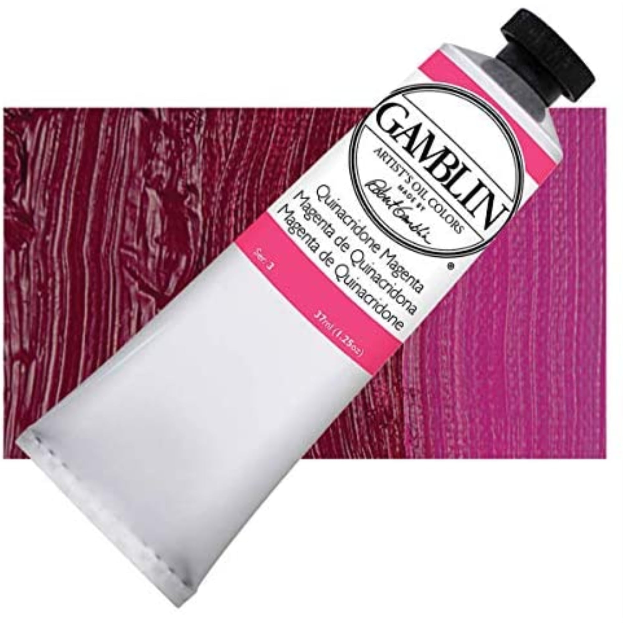 Gamblin Artist Grade Oil Color, 37ml, Quinacridone Magenta - Walmart.com