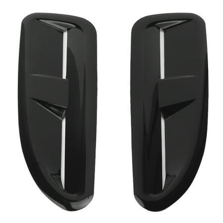 Bonnet Vent,2pcs Car Bonnet Vents Air Flow Intake Cover Hood Vent Cover ...