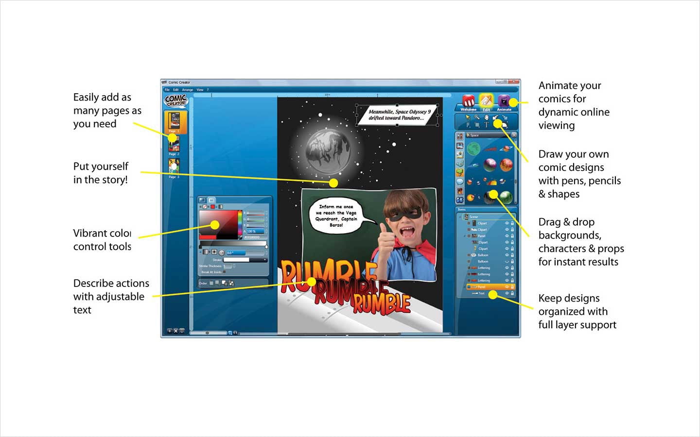 Buy Summitsoft Comic Creator Studio Online at Lowest Price in Ubuy ...