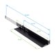 NavePoint Adjustable Rack Mount Server Shelf Shelves Rail Rails 1U ...
