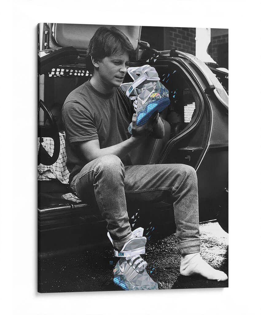 Cuadro decorativo - Mcfly AIR MAGS, David Aste 60x80 Canvas Lab Blanco ...