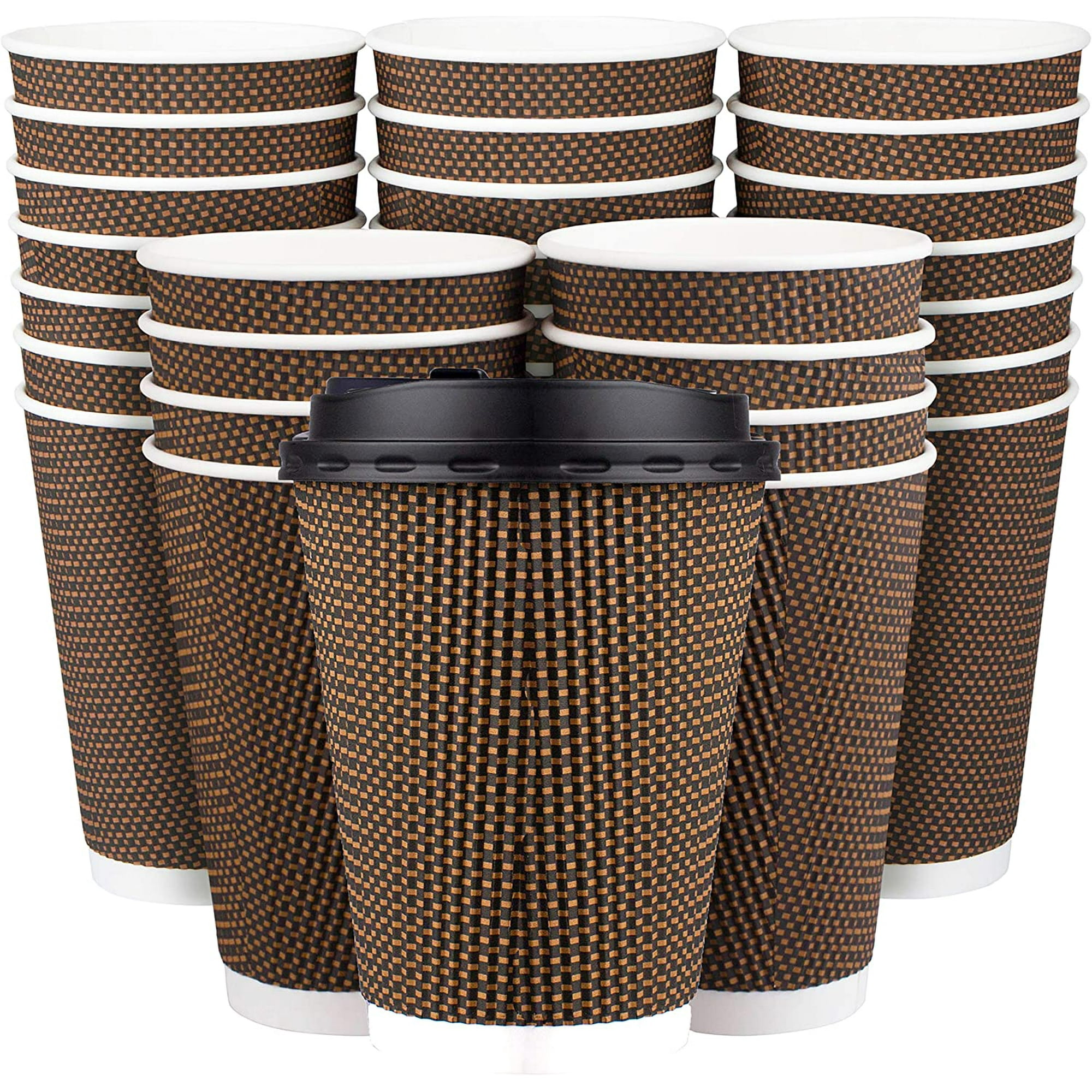 Click here for Econesxp Ounces 80pcs Brown Disposable Coffee Cup... prices