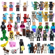 Mattel Minecraft Mini Survival Collectibles: Wandering Trader & Llama ...