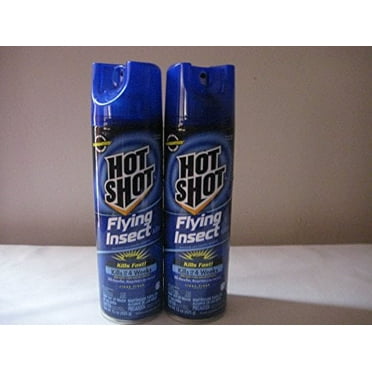 Hot Shot Flying Insect Killer 15 Ounces, Aerosol, Clean Fresh Scent ...
