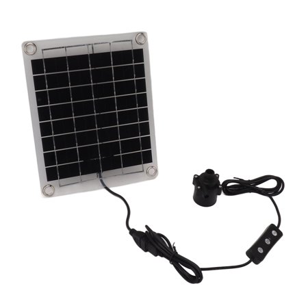Submersible Solar Water Pump, Monocrystalline Silicon Panel Adjustable ...