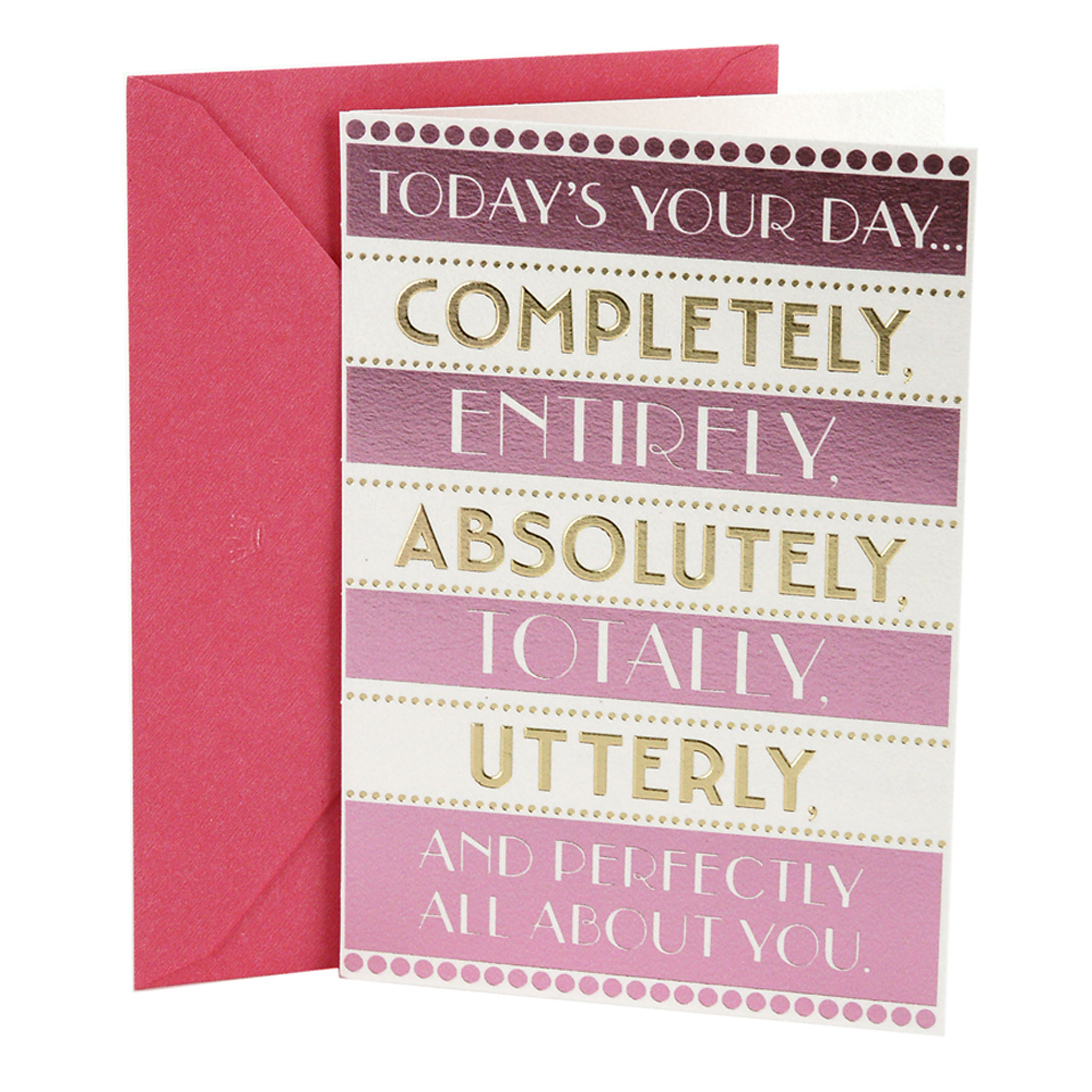 Hallmark Birthday Card For Her Today s Your Day Walmart Hallmark Birthday Card For Her Today s Your Day Walmart