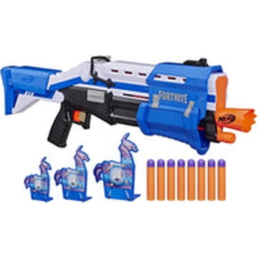 Nerf Fortnite HR Dart Blaster Ruff Wrap Design with 6 Elite Darts ...
