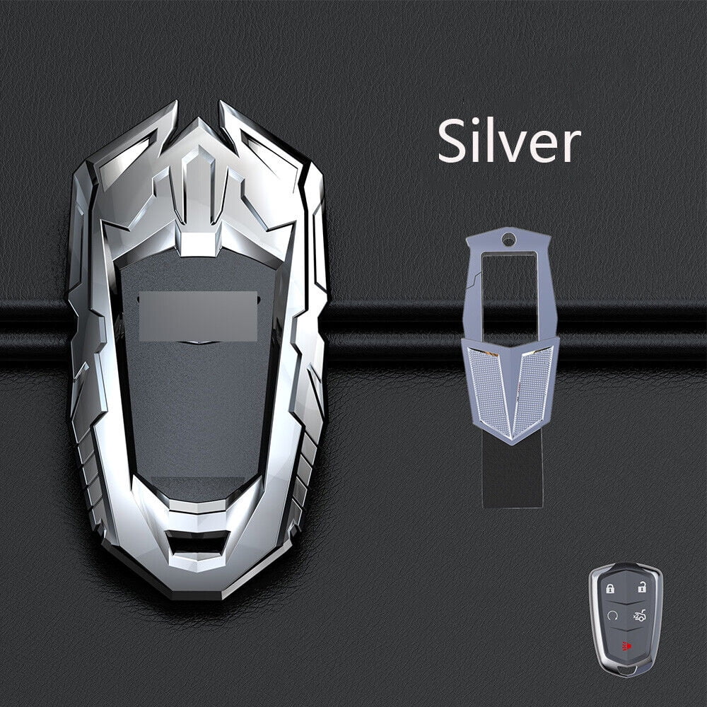 Metal Key Fob Case Cover for Cadillac Escalade ATS XTS CTS SRX XT4 5 6 ...