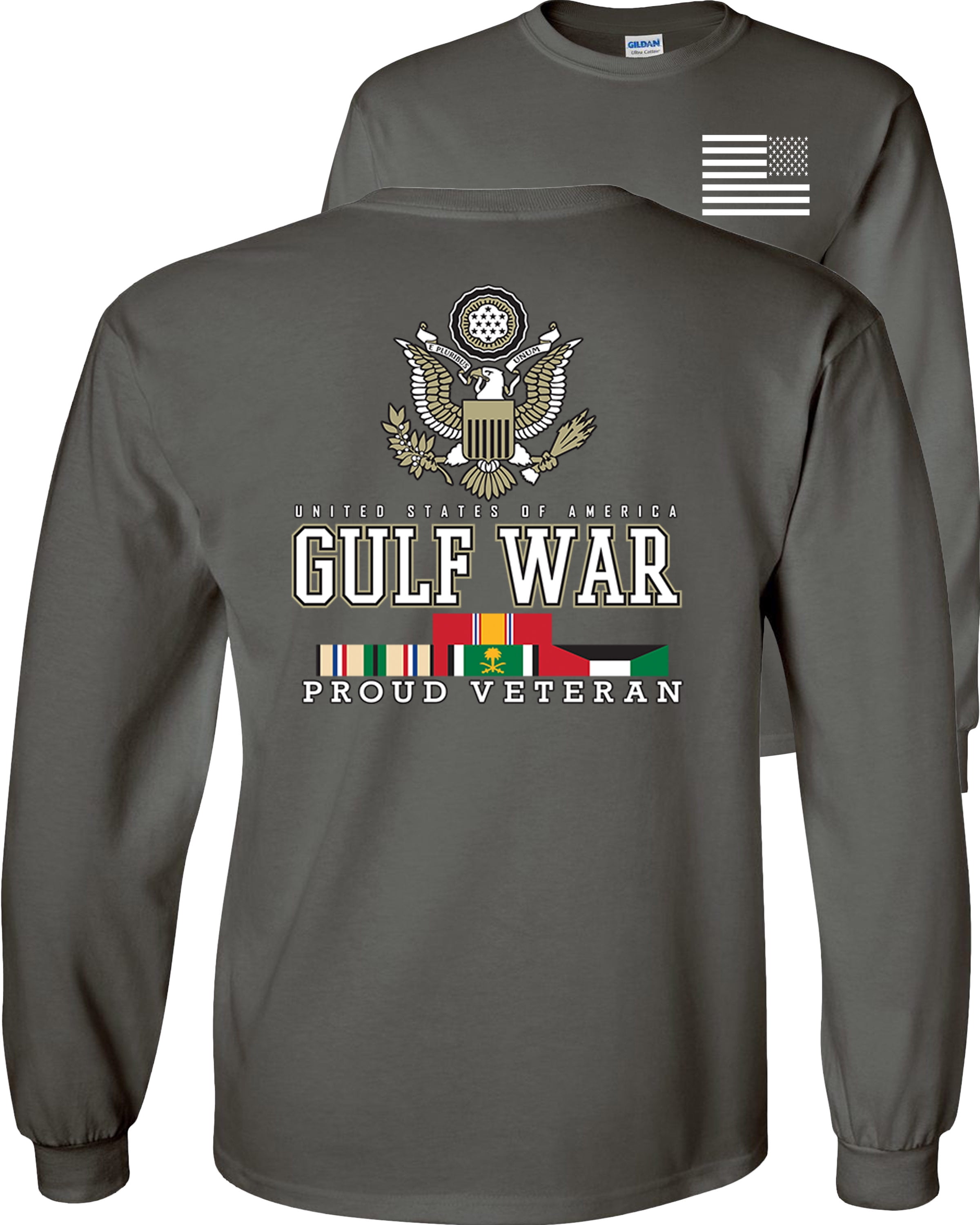 Fair Game Gulf War Long Sleeve Shirt Proud Veteran USA Operation ...