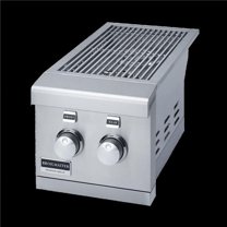 Bull Outdoor Products Stainless Steel 22,000 BTUs Slide-In Double Side ...