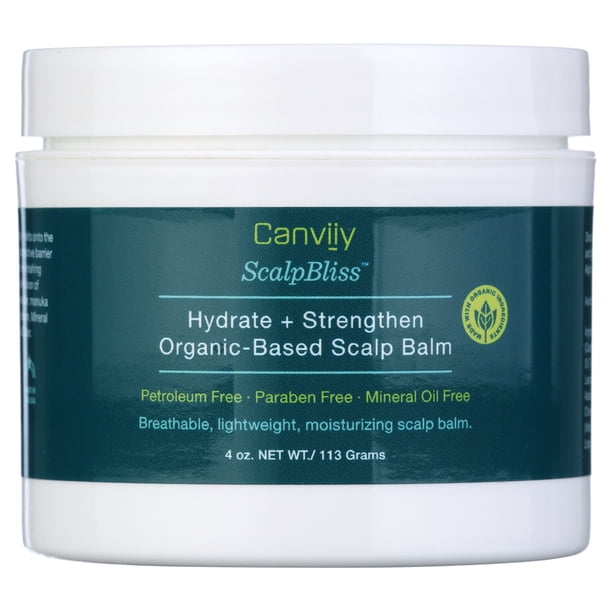 Canviiy ScalpBliss Moisturizing Organic-Based Scalp Balm 4 oz - Walmart.com