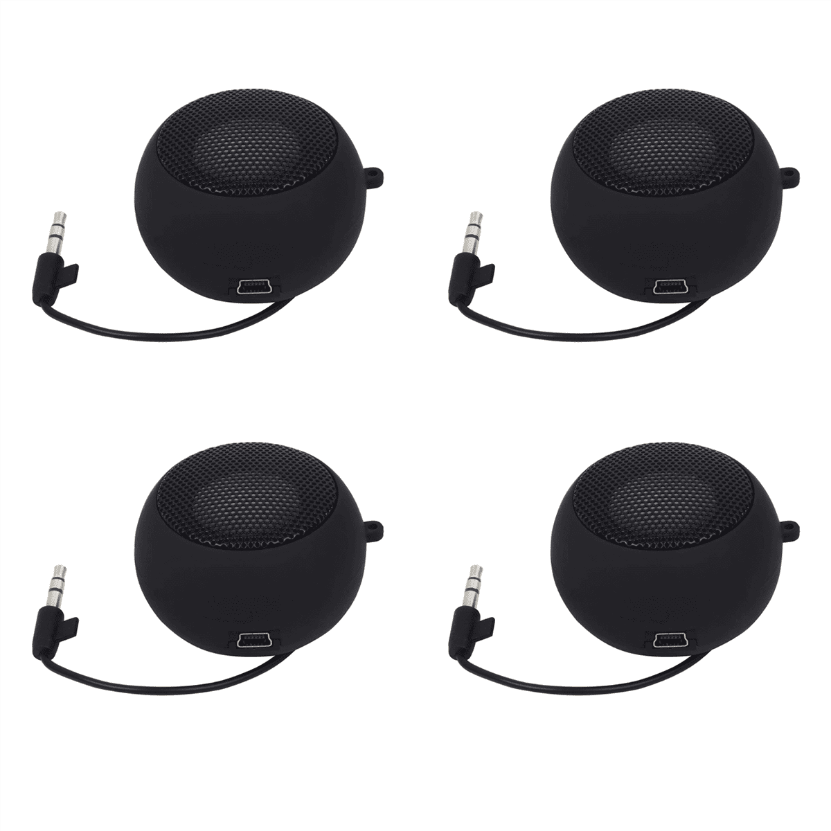 Click here for Unbranded 4x Mini Speaker Portable Rechargeable Tr... prices