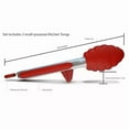 Kitchen Tongs With Silicone Tips - Stainless Steel Tongs For Cooking ...