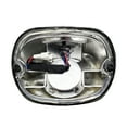 OZ-USA Flashing Smoke Lens Tail Brake Red LED Light Plug and Play ...