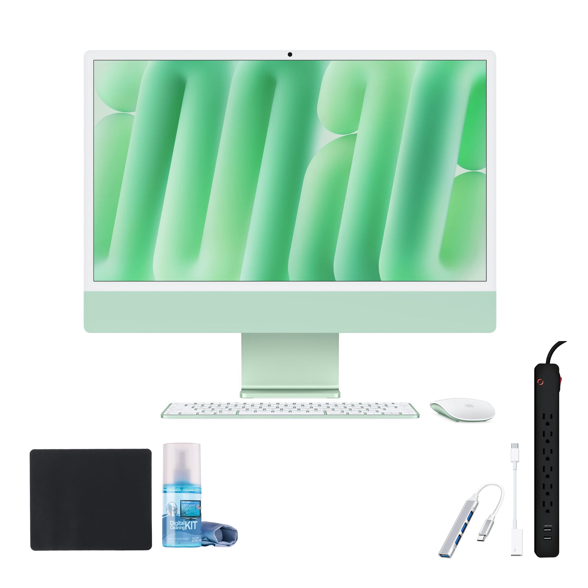 Premium Restored Apple iMac 24"Green M1 Chip 7-Core GPU 256GB SSD 8GB ...