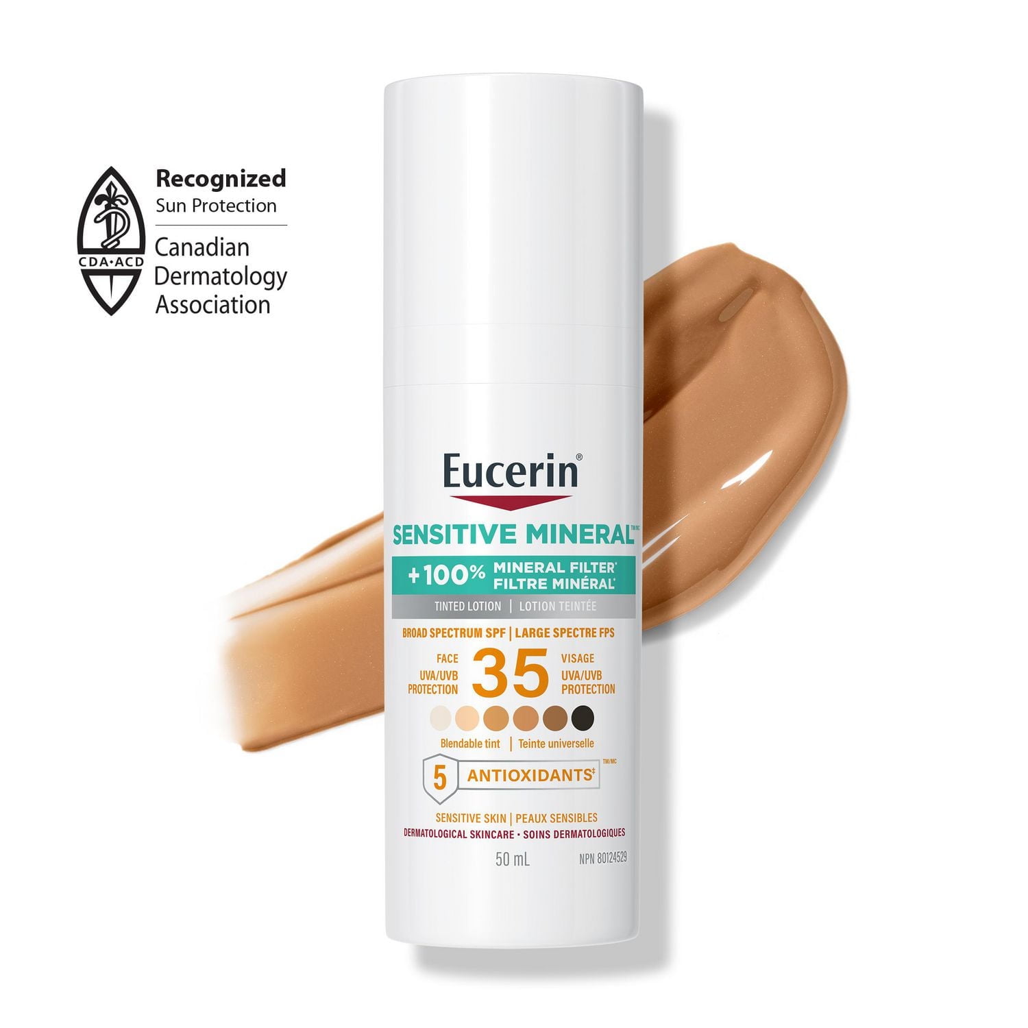 Click here for Eucerin Sun Tinted Mineral Face Sunscreen Lotion W... prices