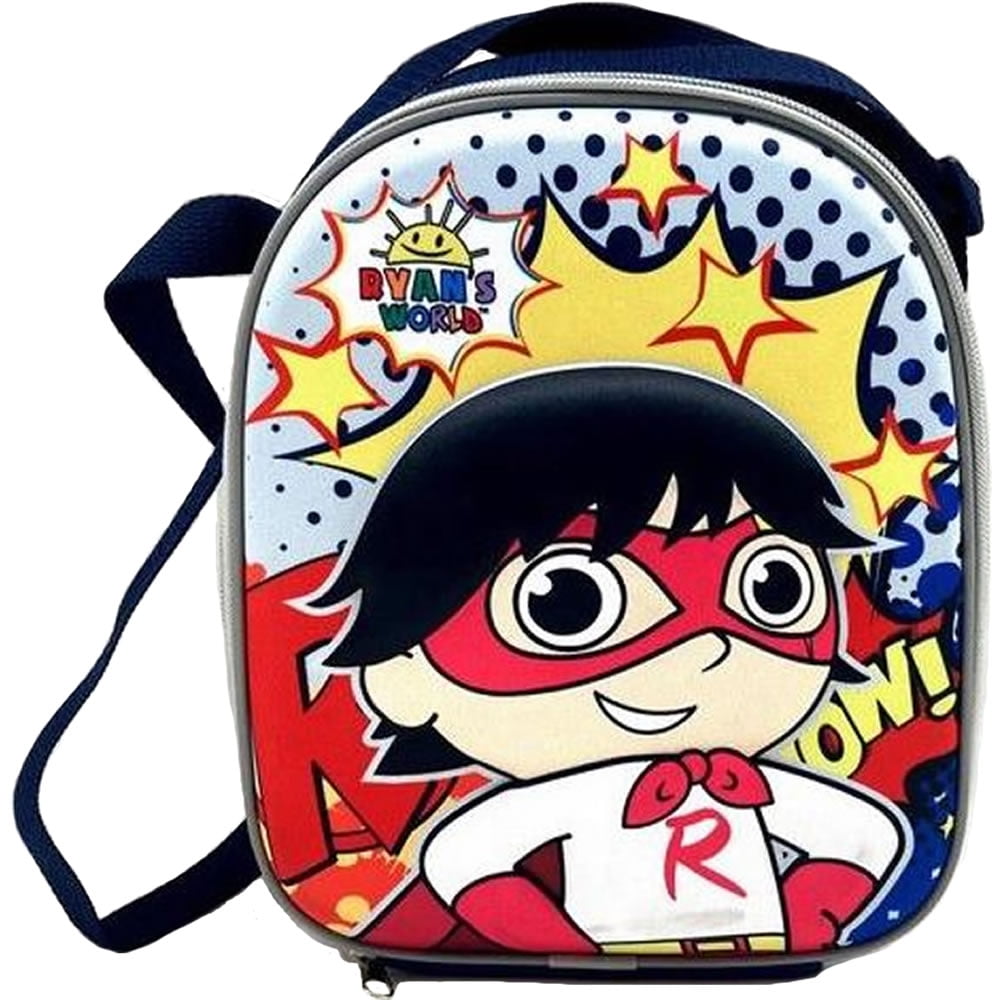 Ryan's World 3D Insulated Canvas Lunch Bag - Walmart.com