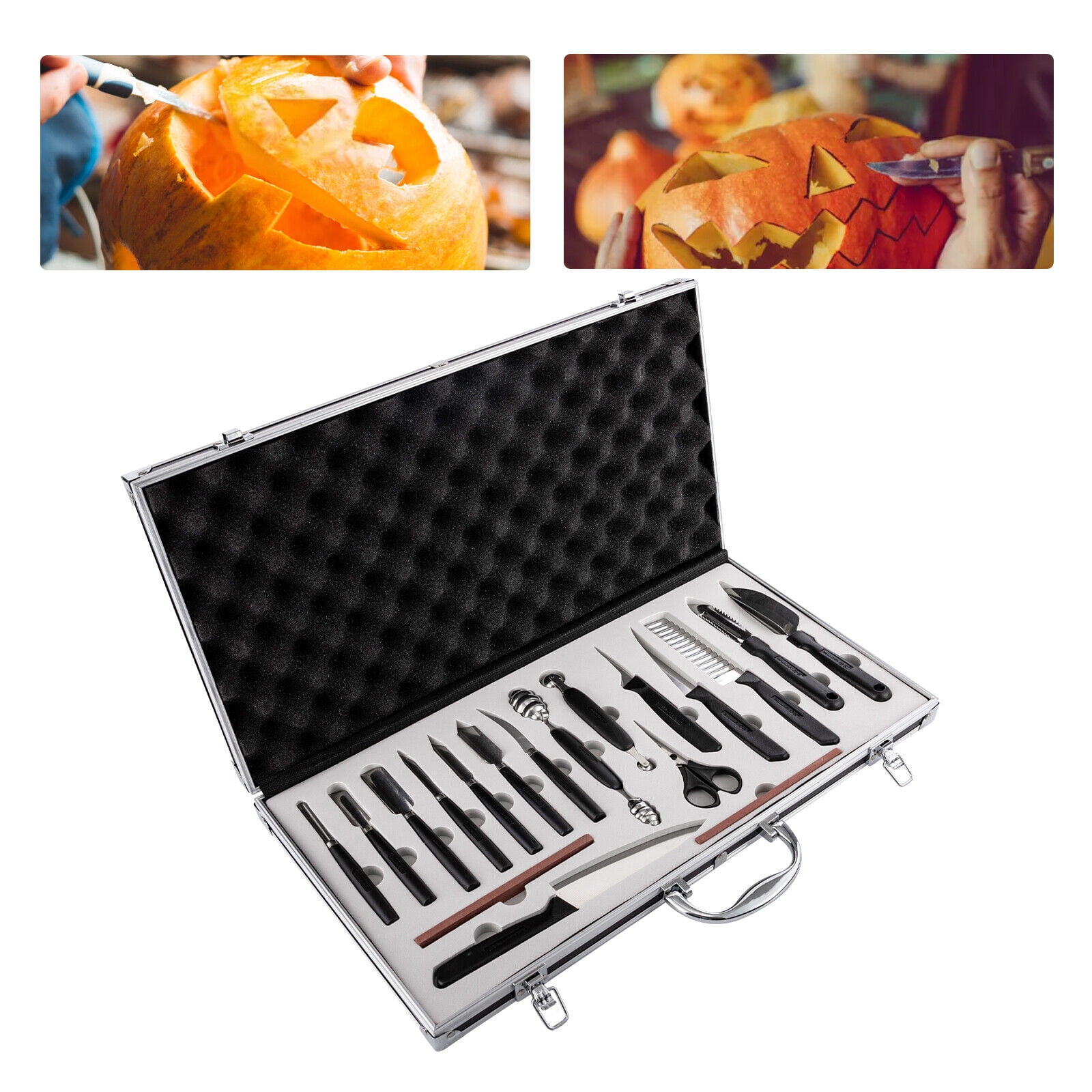 SHZICMY 18Pcs Carving Tools Stainless Steel Engraving Peeling Modeling ...