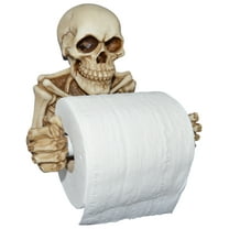 Skeleton Toilet Paper Holder with Keyhole Slot for Mounting on Wall ...