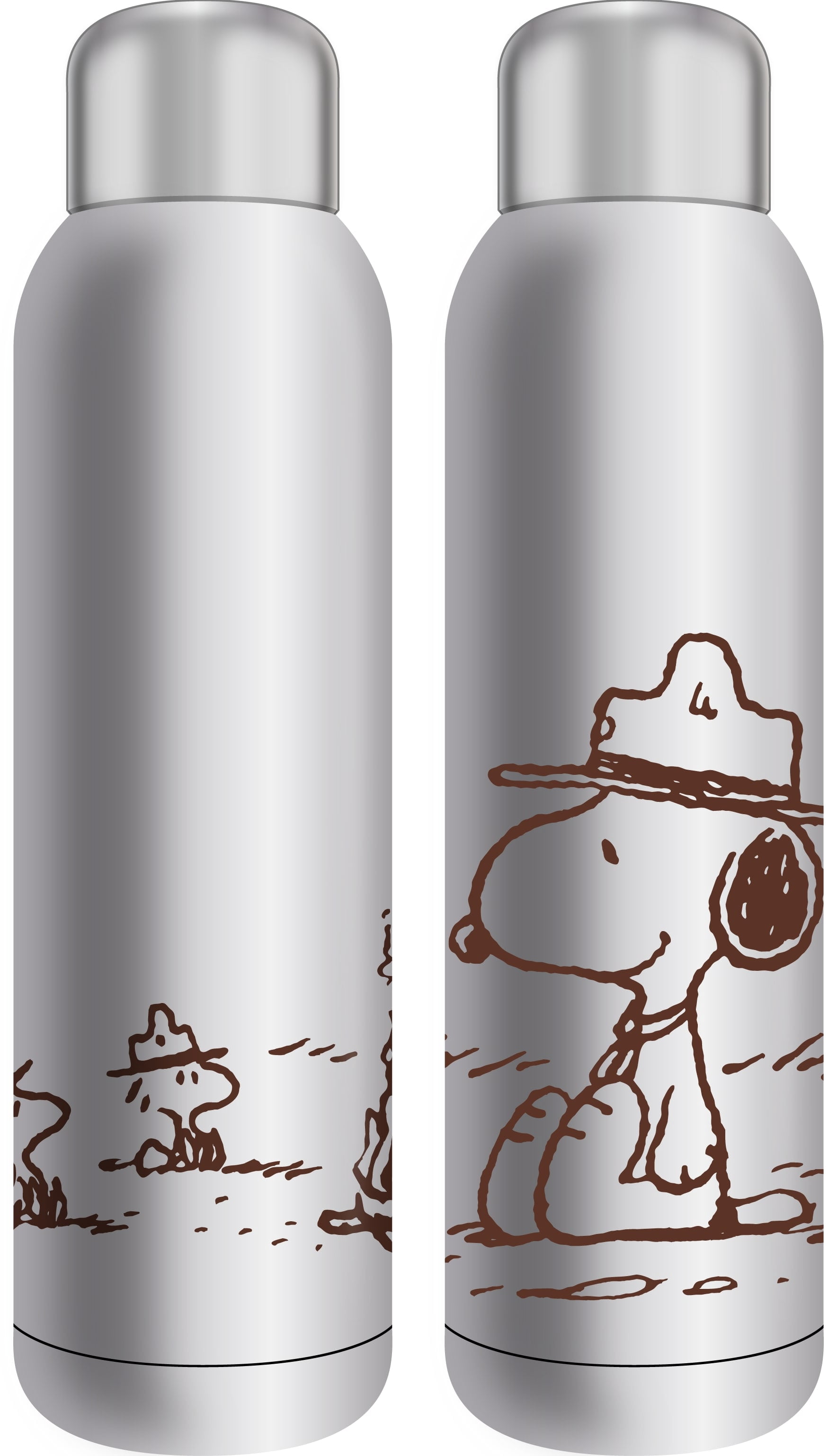 Peanuts Snoopy Line Art 22 Oz Stainless Steel Insulated Vacuum Water ...