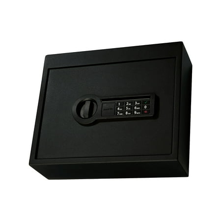 Stack-On Compact Drawer Safe w/ Electronic Lock & Mounting Hardware ...