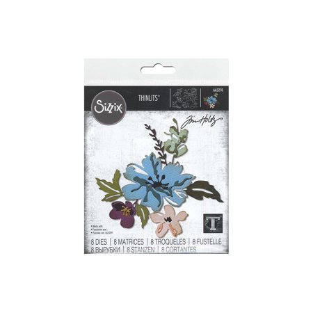 Sizzix THoltz Thinlits Die Brushstroke Flowers #2 | Walmart Canada