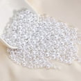 150Pcs Artificial Pearls for Art Craft 3MM-8MM Round Pearls Resin Beads ...