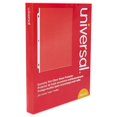 Universal Top-Load Poly Sheet Protectors, Nonglare, Economy, Letter ...